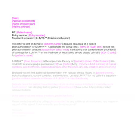 HCP & Patient Resources | ILUMYA® (tildrakizumab-asmn)