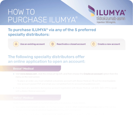 HCP & Patient Resources | ILUMYA® (tildrakizumab-asmn)